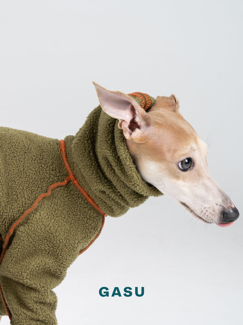 GASU Secret / [Moss] 2-sided Detachable 4-Leg Jumpsuit